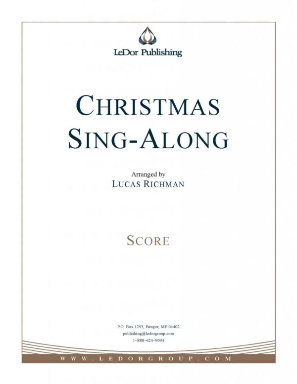 Christmas Sing-Along - Choral Score - LeDor Publishing