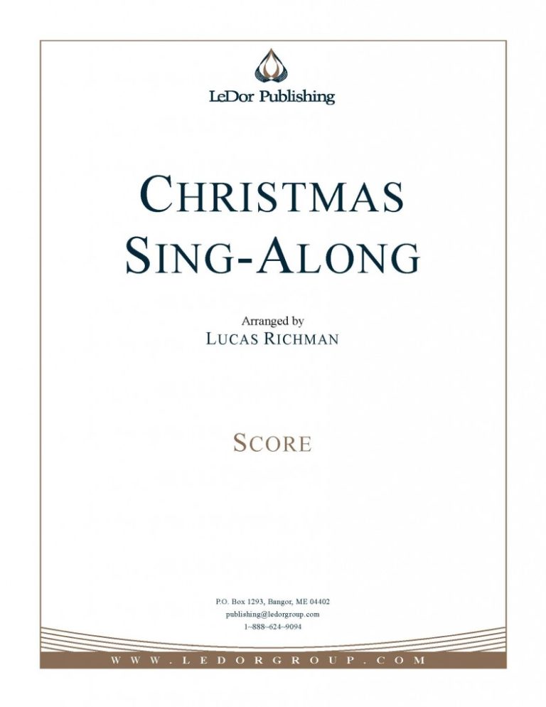 Christmas Sing-Along - Choral Score - LeDor Publishing
