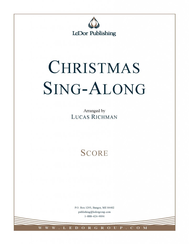 Christmas Sing-Along - Choral Score - LeDor Publishing
