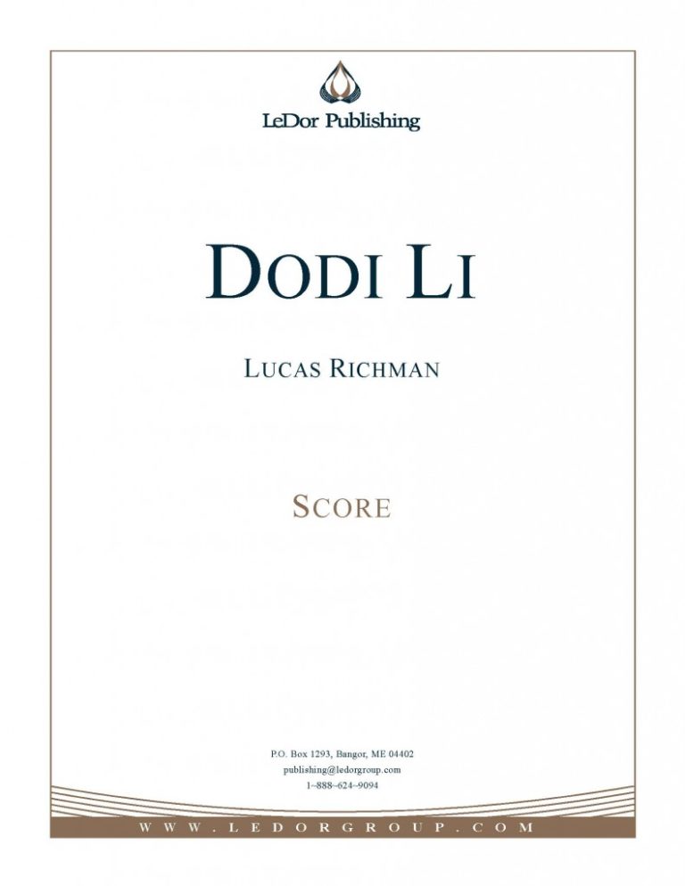 Dodi Li (My Beloved is Mine) - LeDor Publishing