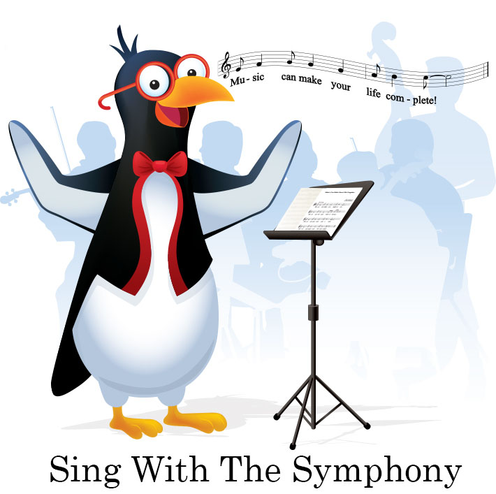 PICARDY PENGUIN - Sing With The Symphony - LeDor Publishing