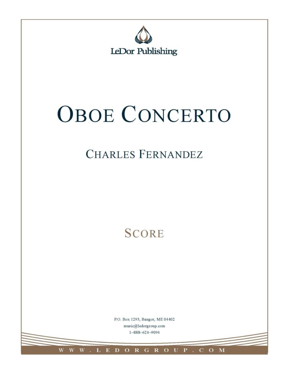 Oboe Concerto - LeDor Publishing