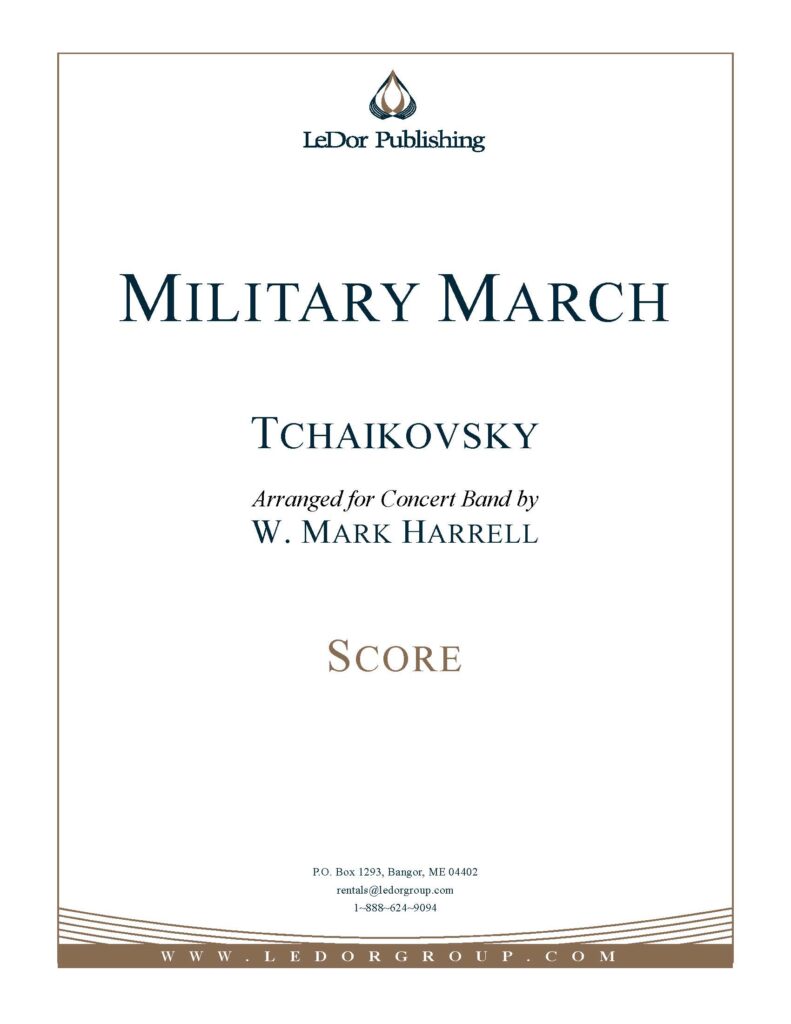 Military March by Tchaikovsky - LeDor Publishing