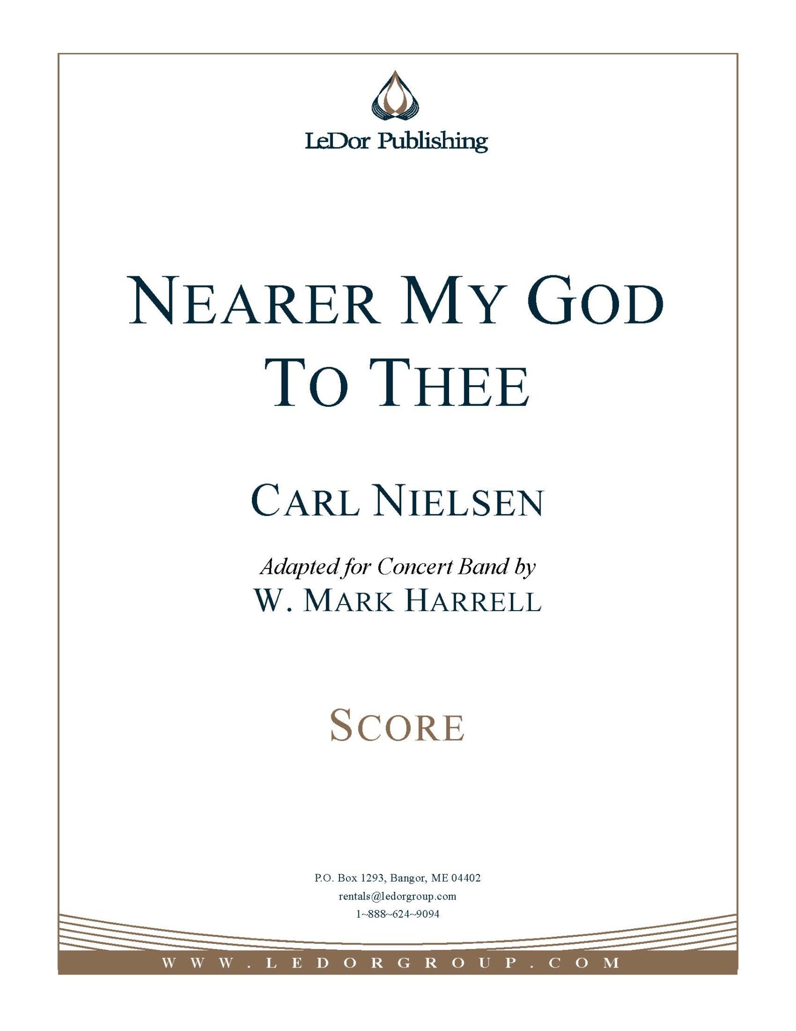Nearer My God To Thee - LeDor Publishing