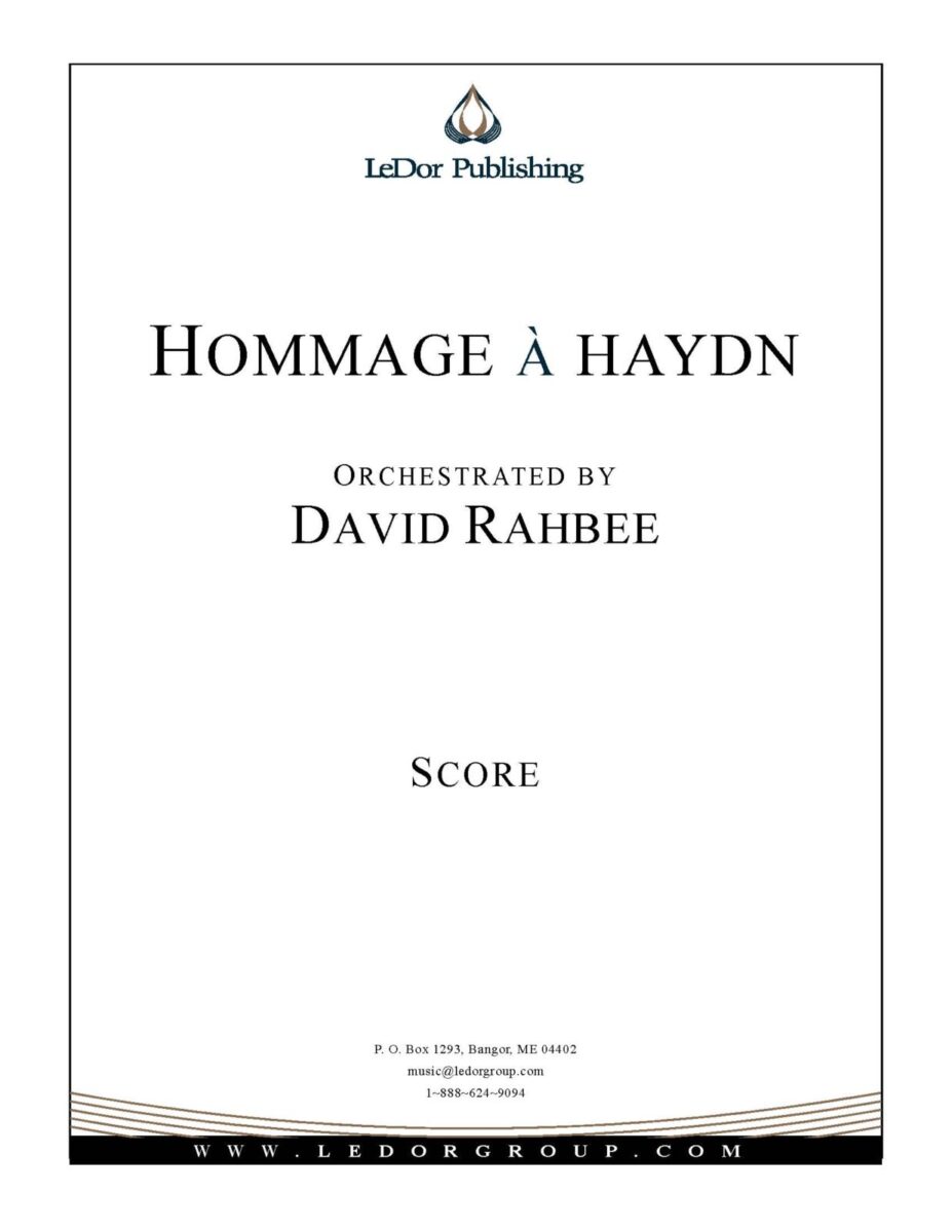 Hommage à Haydn - LeDor Publishing